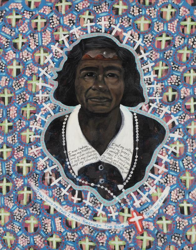 Mary Latham, Grandmother - Art Gallery WA