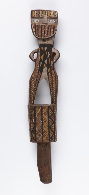 Figure with ceremonial body decoration - Art Gallery WA