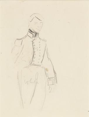 not titled [study for an officer for 'The Foundation of Perth'] - Art ...
