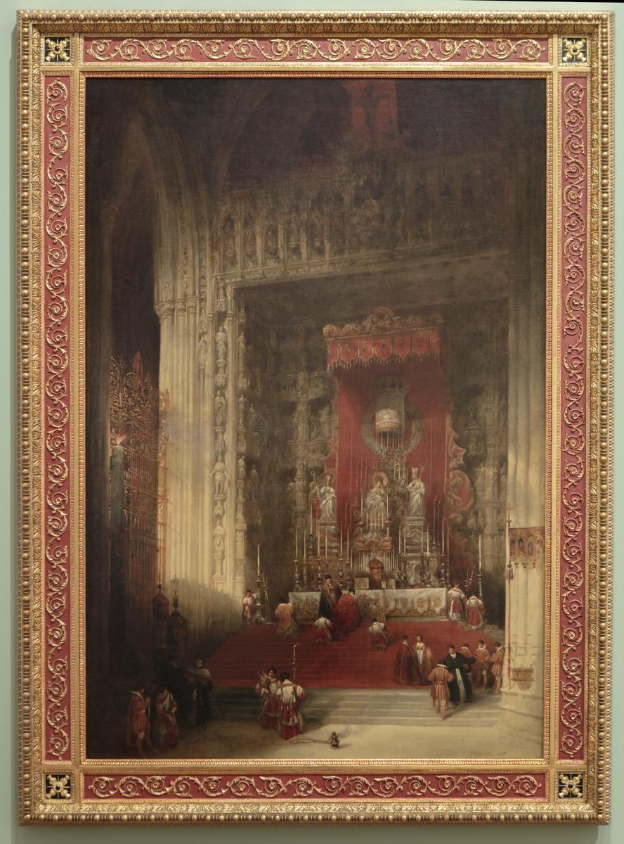 The high altar Seville Cathedral - Art Gallery WA